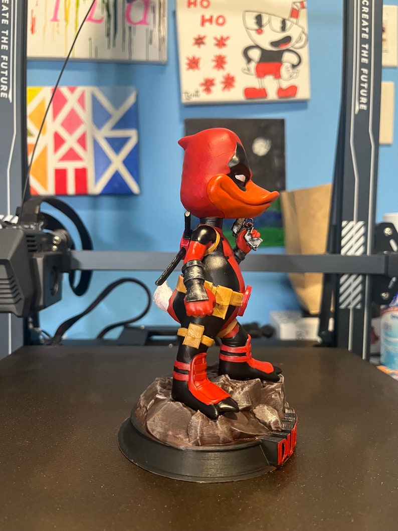 Duckpool ,deadpool ,resin Statue - Etsy