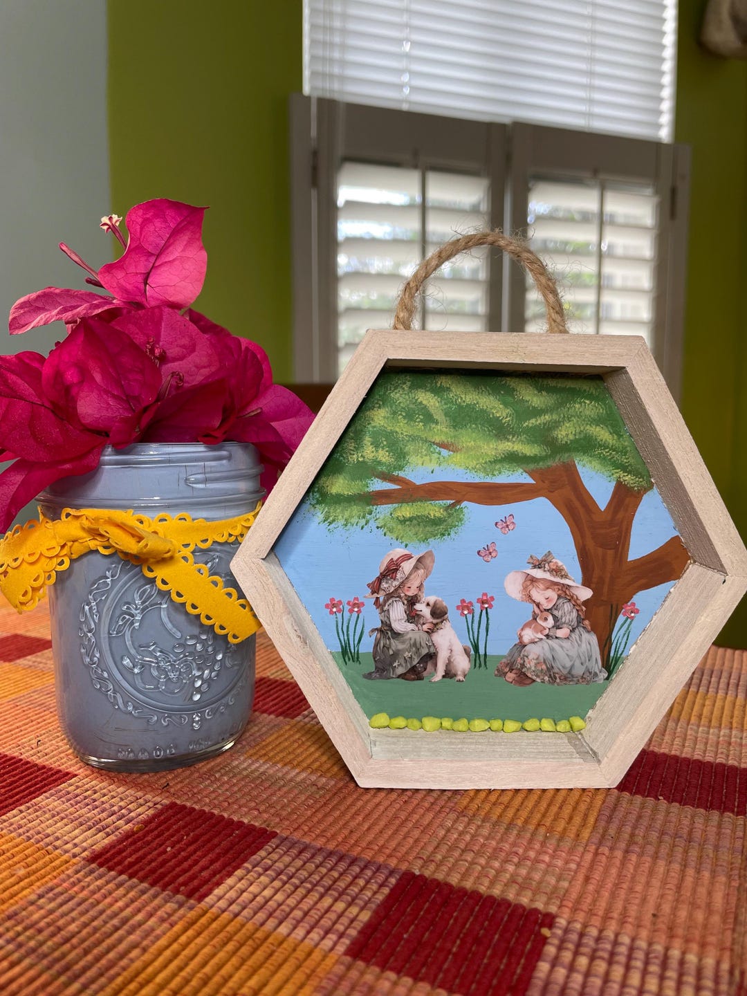 Handcrafted Best Friends Shadow Box Art (5x6x1) - Etsy
