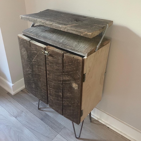 Rustic Bar Cart - Etsy