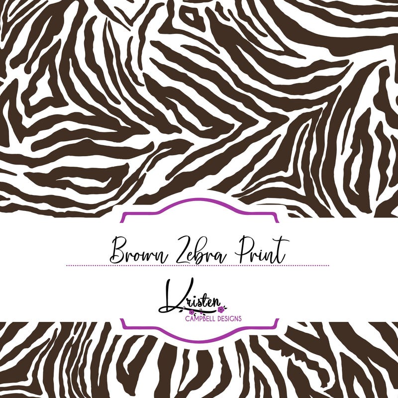 Zebra Digital Paper - Etsy