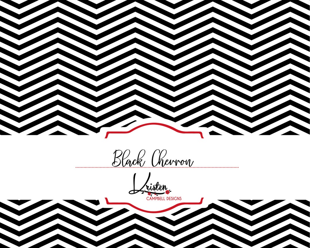 Black Chevron, Seamless Repeat Pattern, Digital Paper, Scrapbooking ...