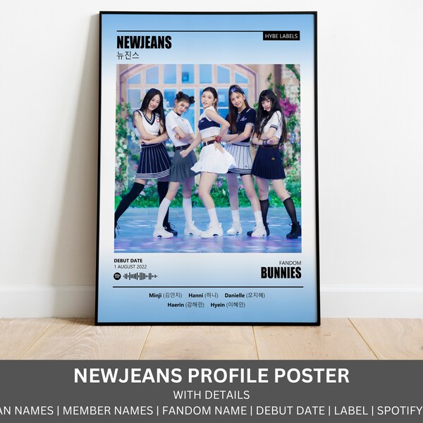 Kpop Newjeans Art - Etsy