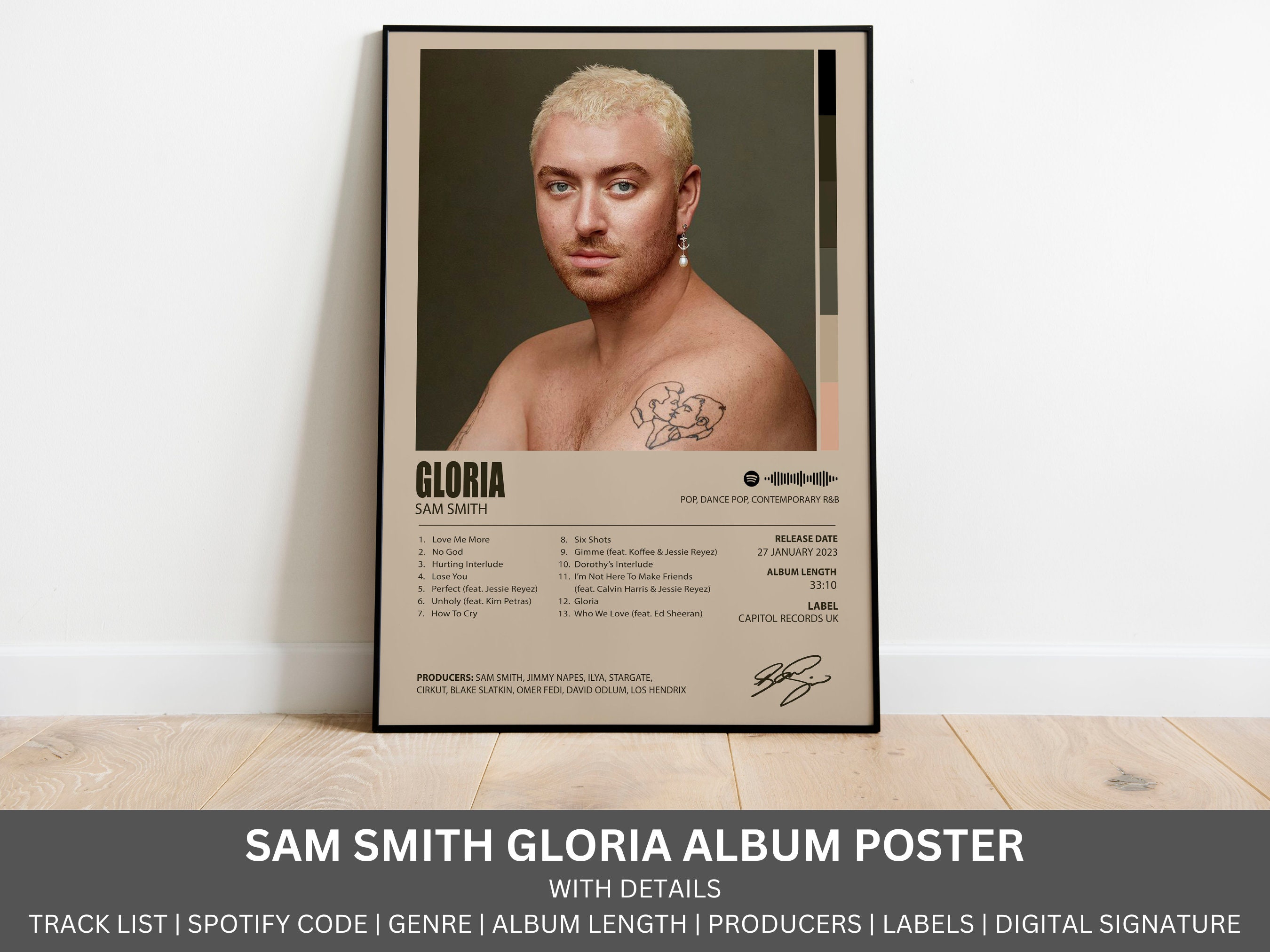 Nirvana Sam Smith Album Cover