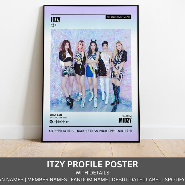 Itzy Kpop - Etsy
