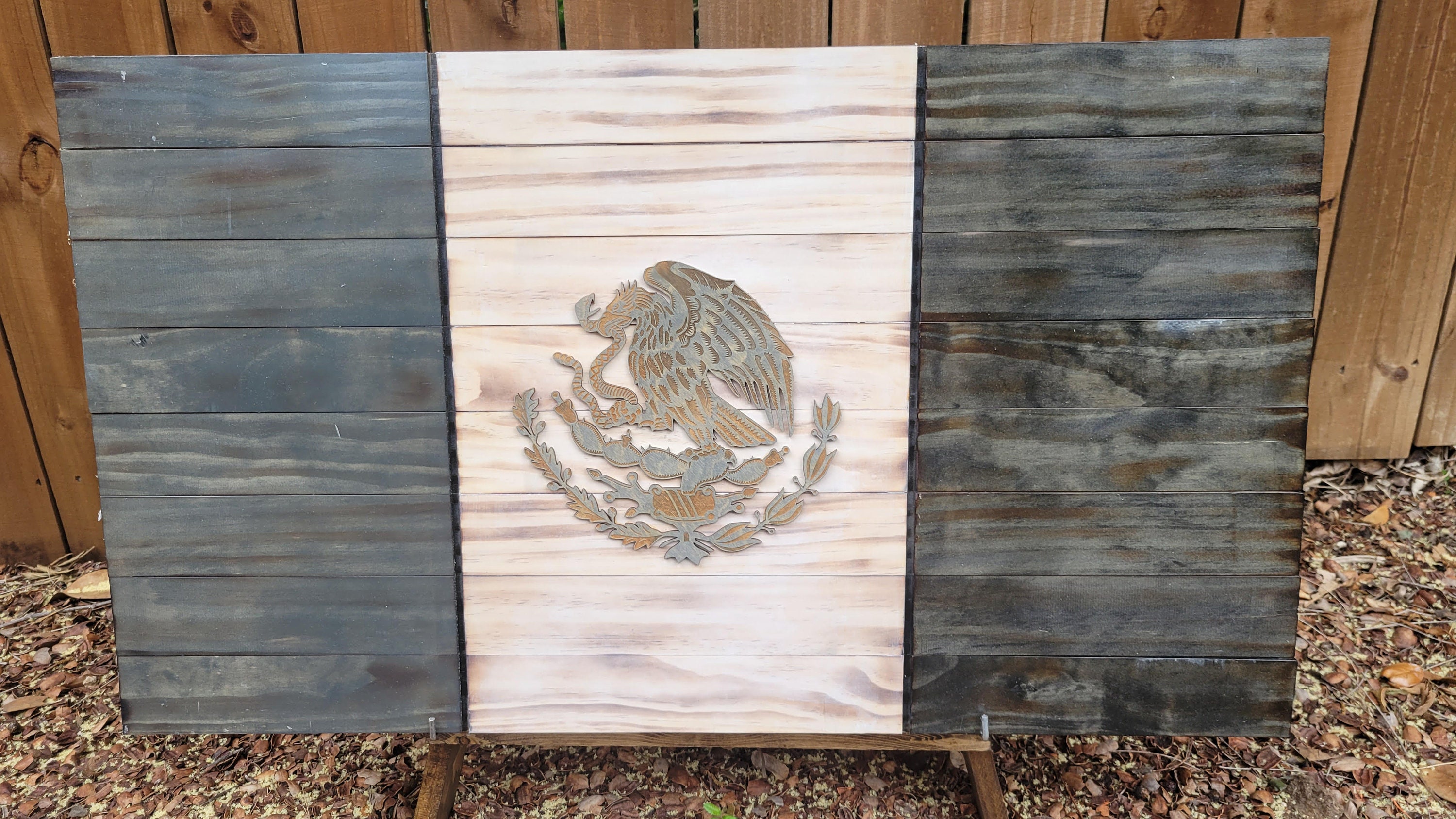 Handcrafted Mexican Flag Rustic Mexican Flag Wooden Mexican - Etsy