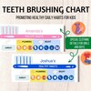 Brush Teeth Printable Chart, Toddler Brushing, Teeth Brushing Chart ...
