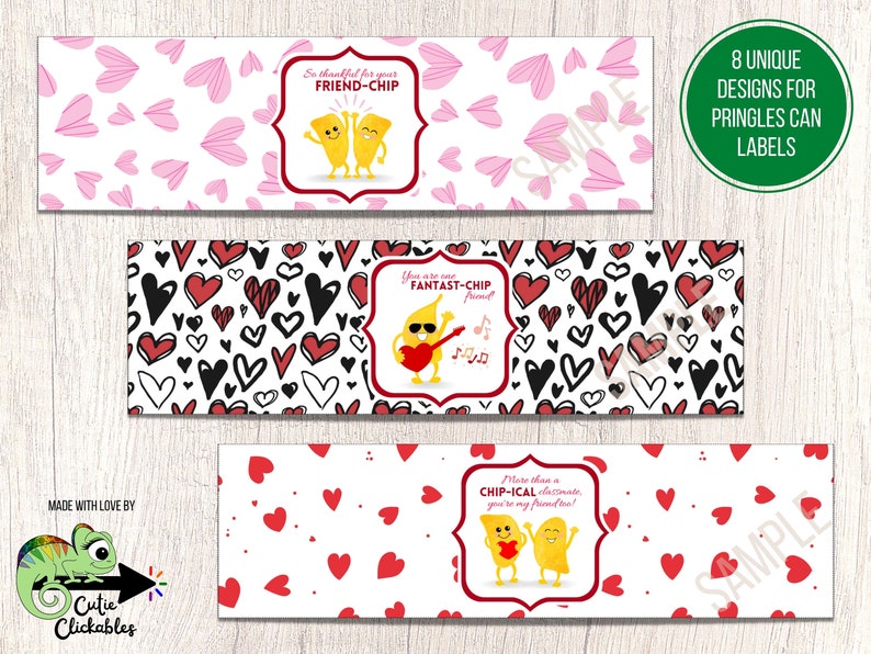 Valentines Day Pringles, Pringles Can Labels, Personalized Pringles Can ...