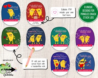 Valentines Day Pringles, Pringles Can Labels, Personalized Pringles Can ...