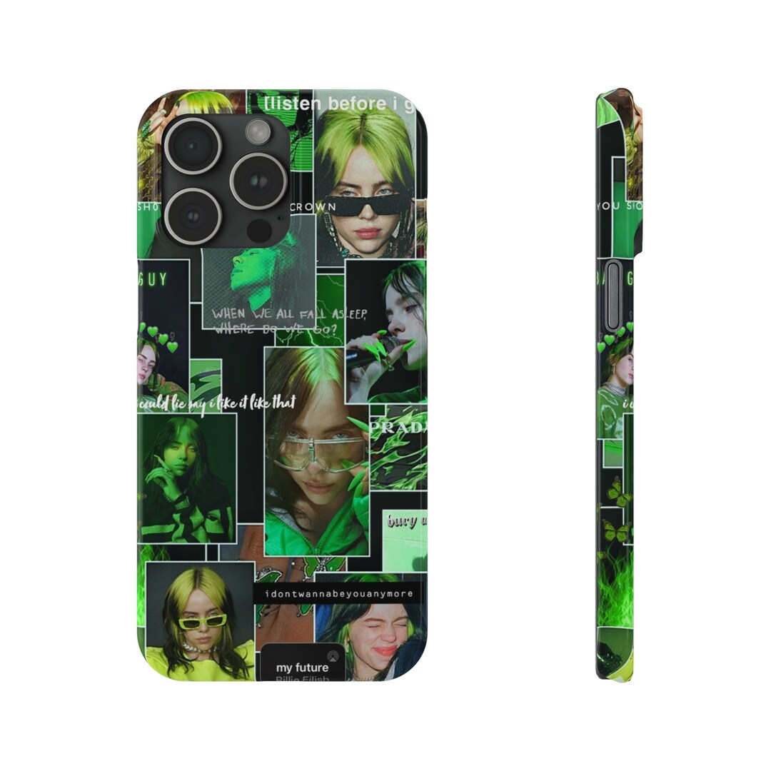 Billie Eilish iPhone Case, Billie Eilish Merch, Billie Eilish Gift, Billie Eilish Phone Case ...