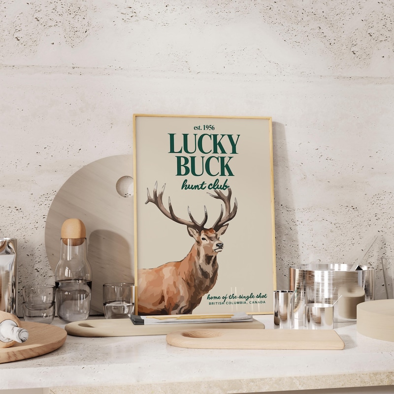 Deer Hunting Printables - Etsy UK