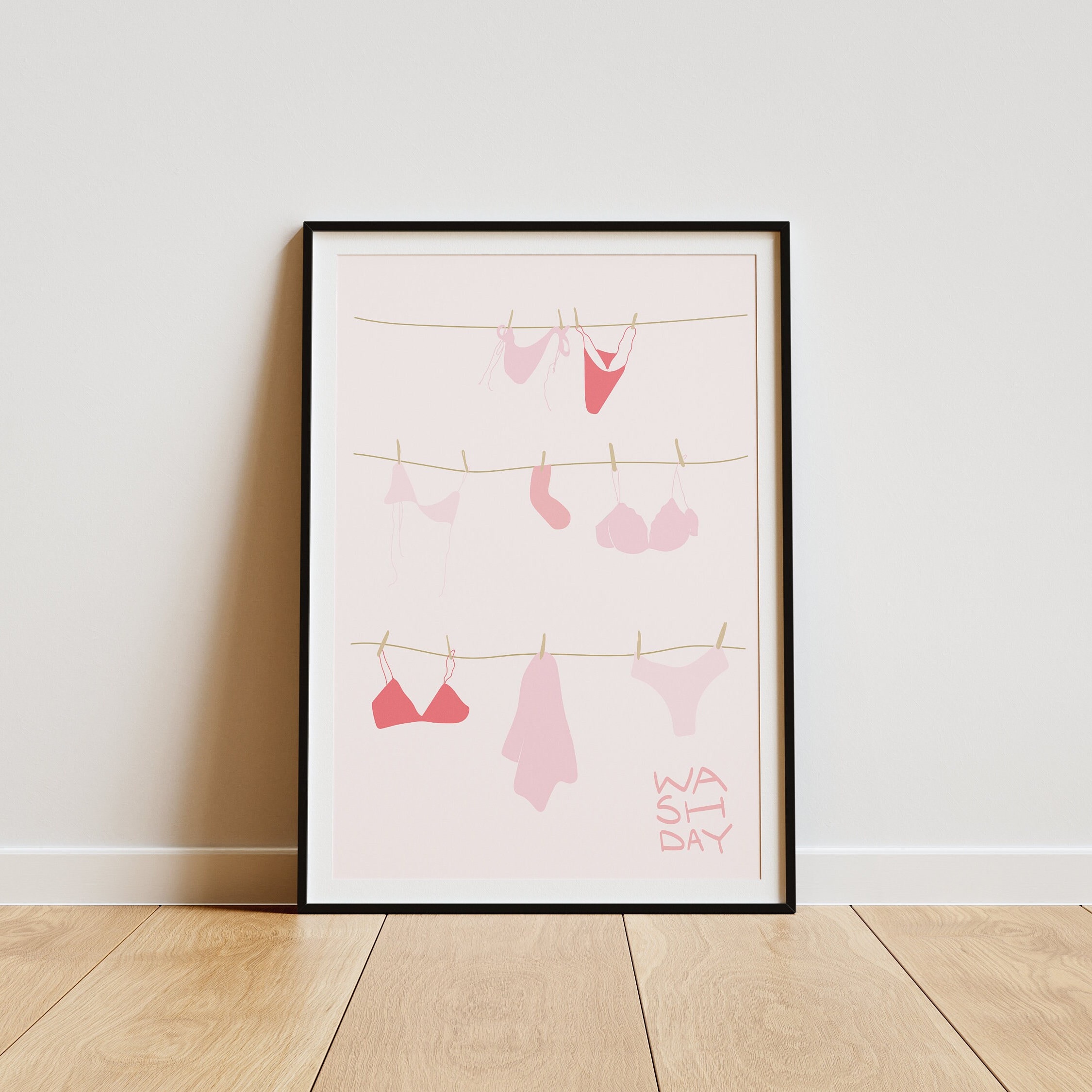 Vintage Apartment Decor, Summer Poster, Coquette Room Decor, Laundry ...