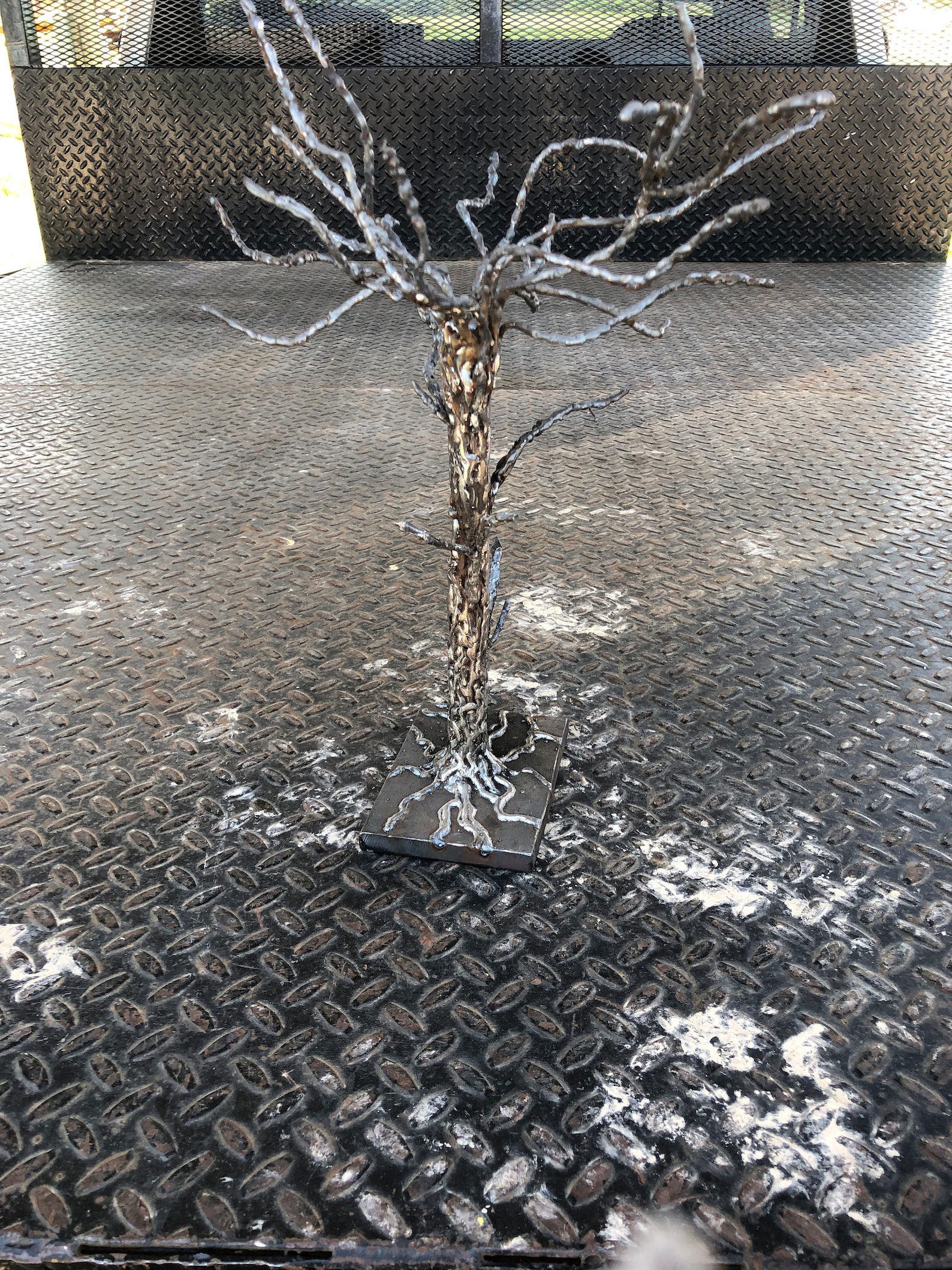Welded Tree Welded Art Sculpture Abstract Art - Etsy