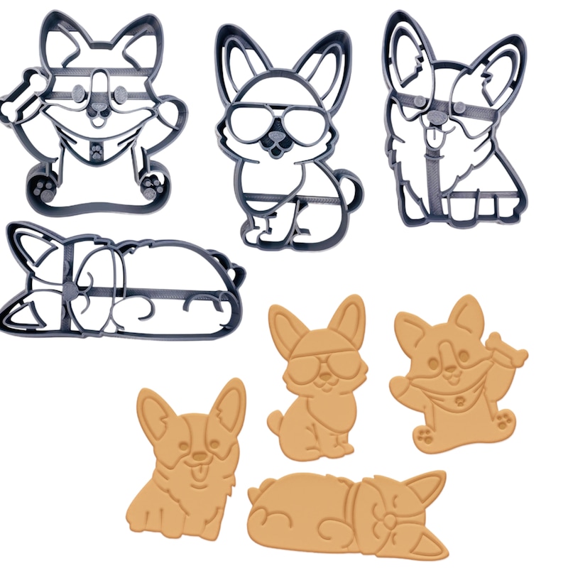 Corgi Cookie Cutter - Etsy
