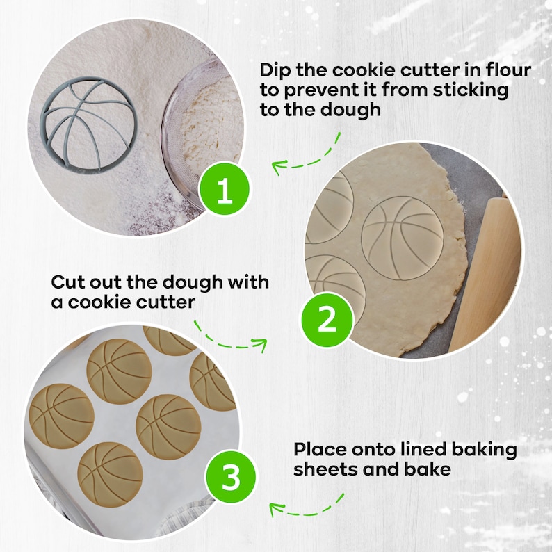 Basketball Cookie Cutter Set of 5 | Basketball Hoop | Foam Finger ...