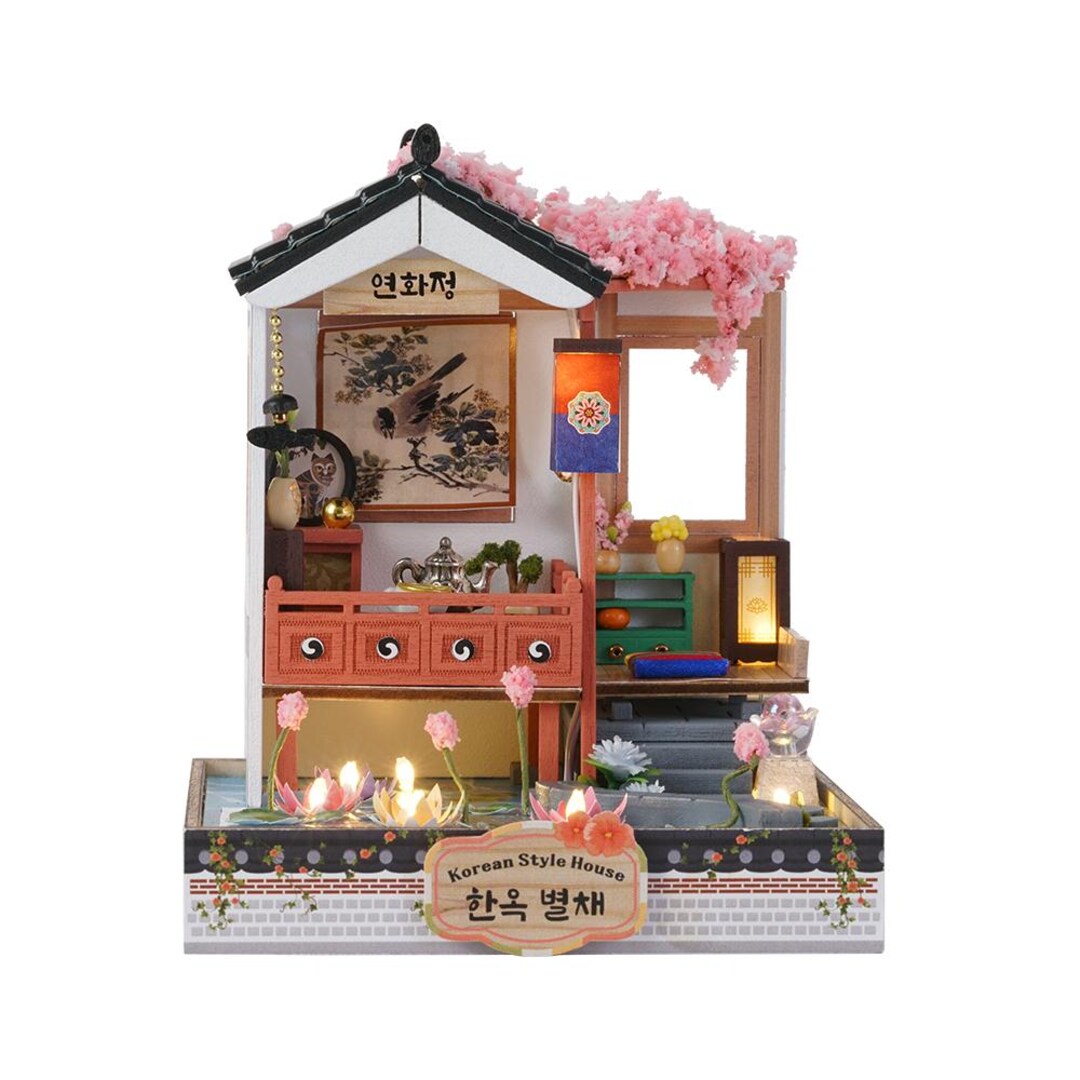 Dly Miniature Korean Hanok Pavilion Kit - Etsy