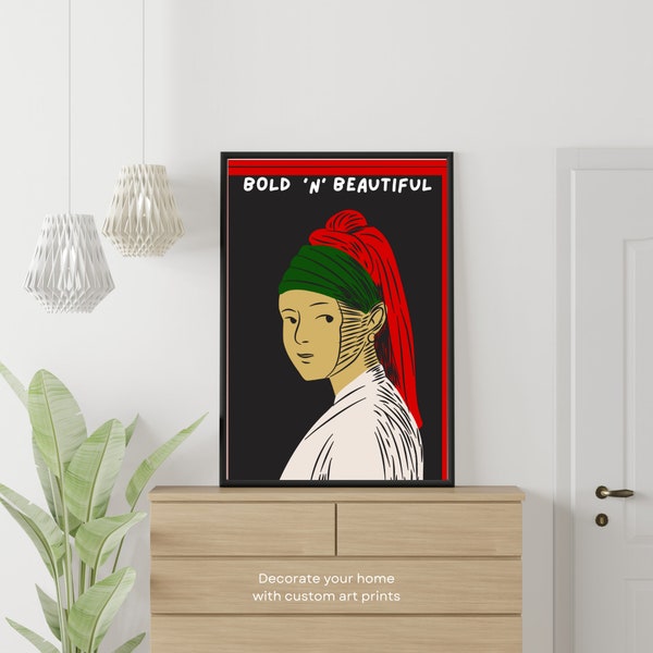 Beautiful Female Posters - Etsy