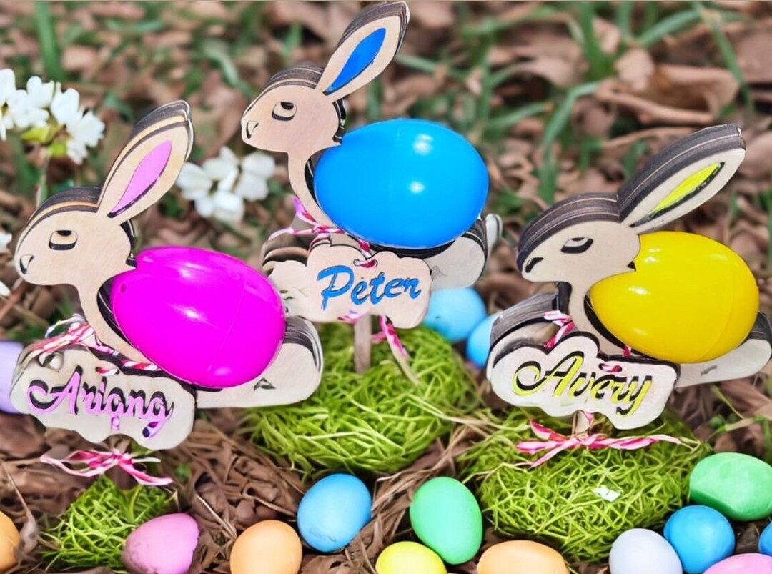 Easter Bunny Candy Holder, Easter Basket Stuffer, Easter Gift, Easter ...