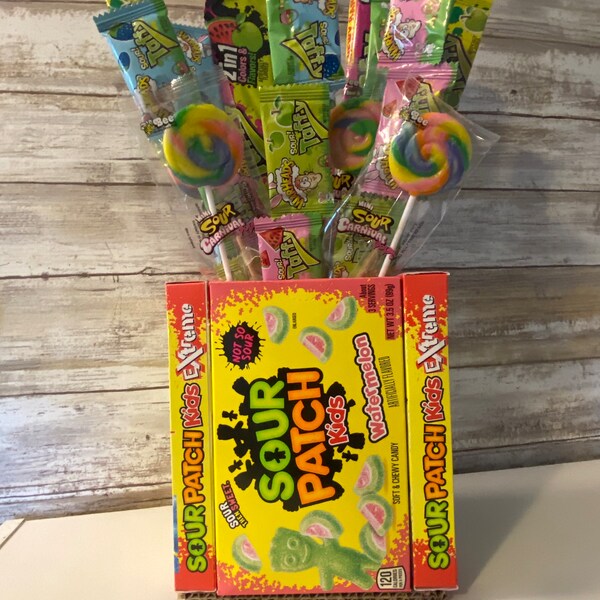Sour Candy Box - Etsy