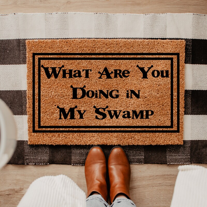 Funny Welcome Mat - Etsy