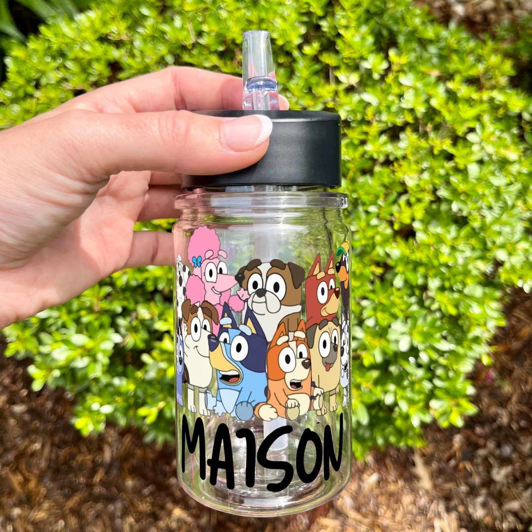 Custom Bluey Kids Cup Back to School Cup With Name Christmas - Etsy ...