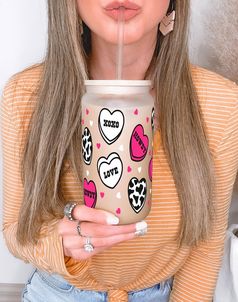 Valentinstag Libby Cup Geschenk für Galentine Howdy Cowgirl Cup ...