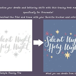 Christmas Procreate Lettering Book, iPad Tools, iPad Workbook ...