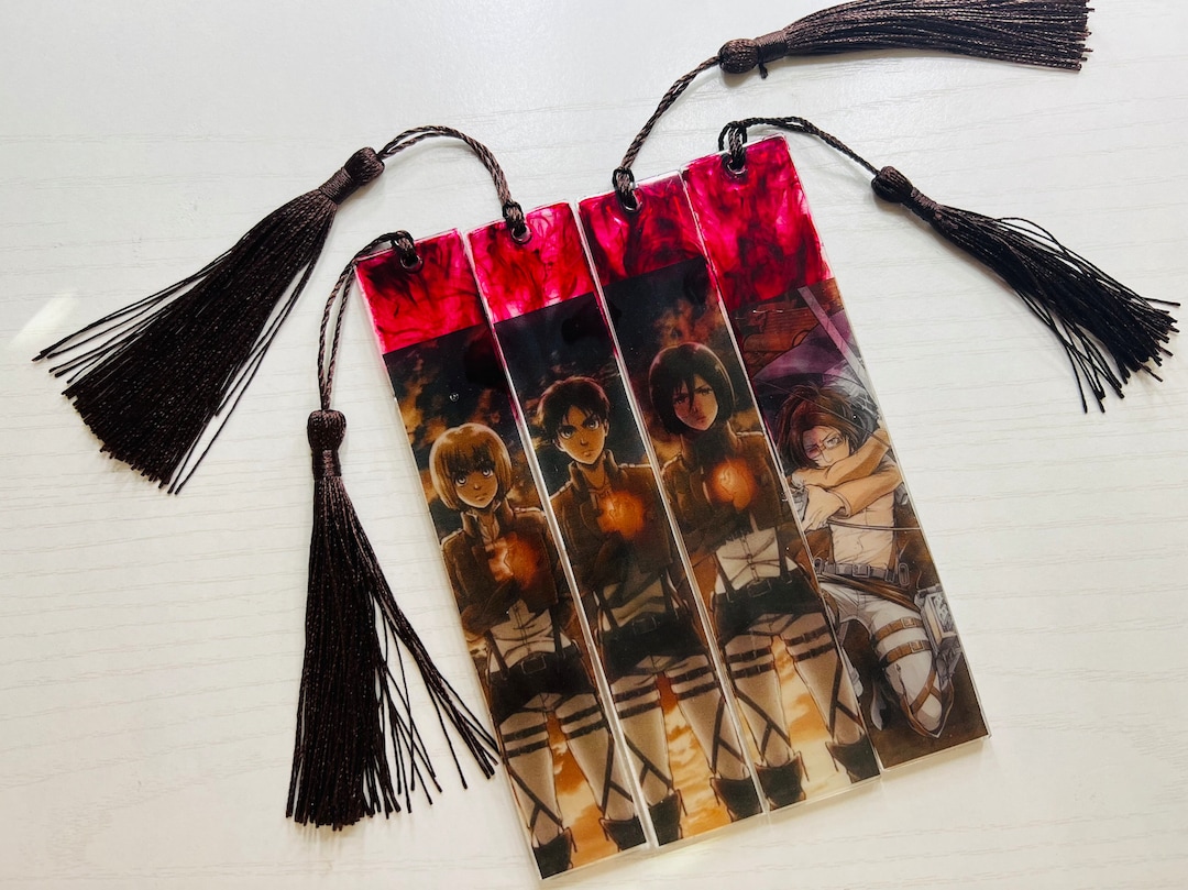Anime Bookmark Anime/reading Accessories/anime - Etsy