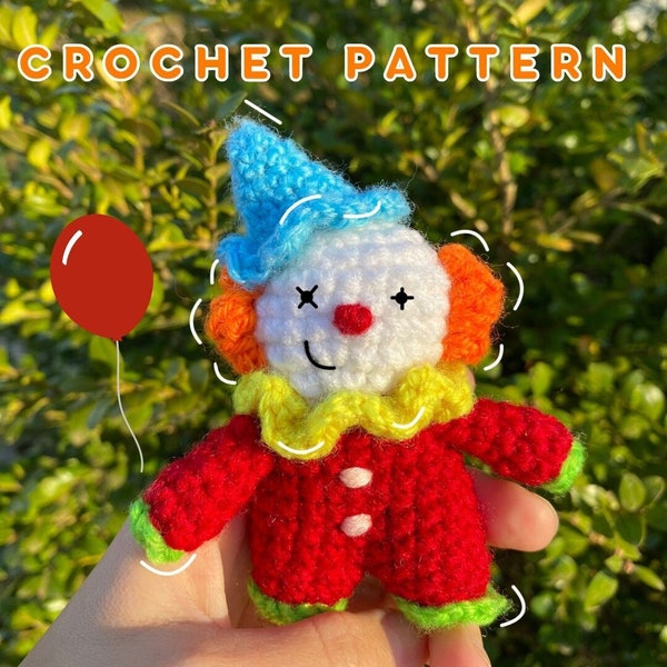 Crochet Clown - Etsy