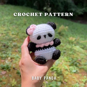 Crochet Pattern - Baby Panda - Etsy