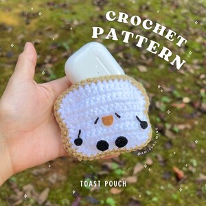 Toast Pouch - Crochet Pattern - Etsy
