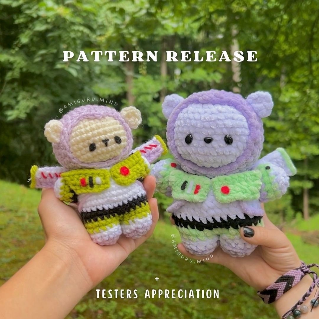 Buzz Light Bear - Crochet Pattern - Etsy