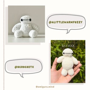 Baymax - Crochet Pattern - Etsy