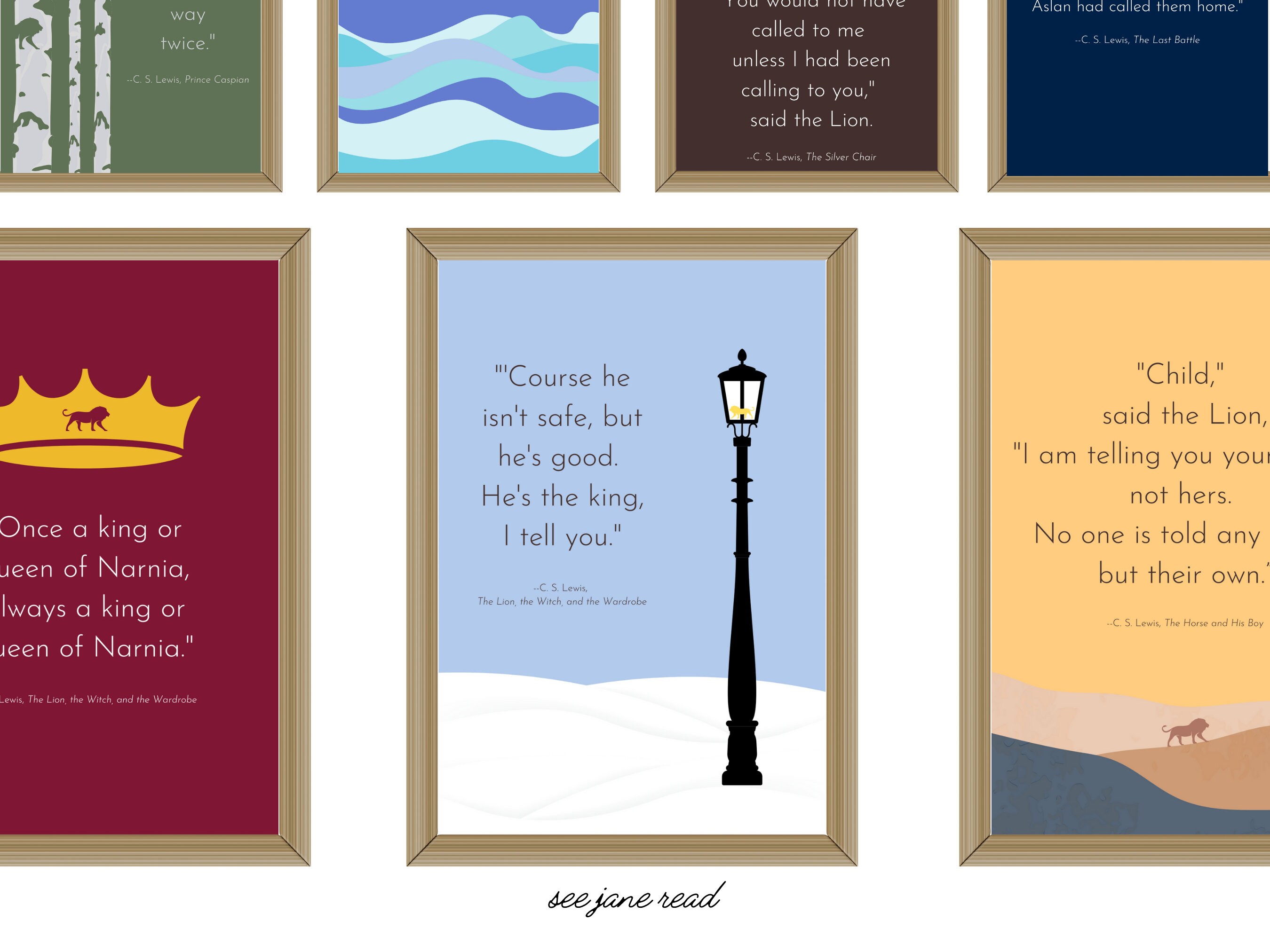 Aslan Illustrations: Digital Download - Etsy