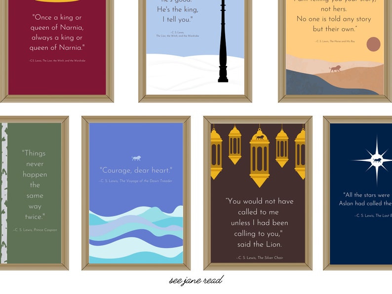 Aslan Illustrations: Digital Download - Etsy