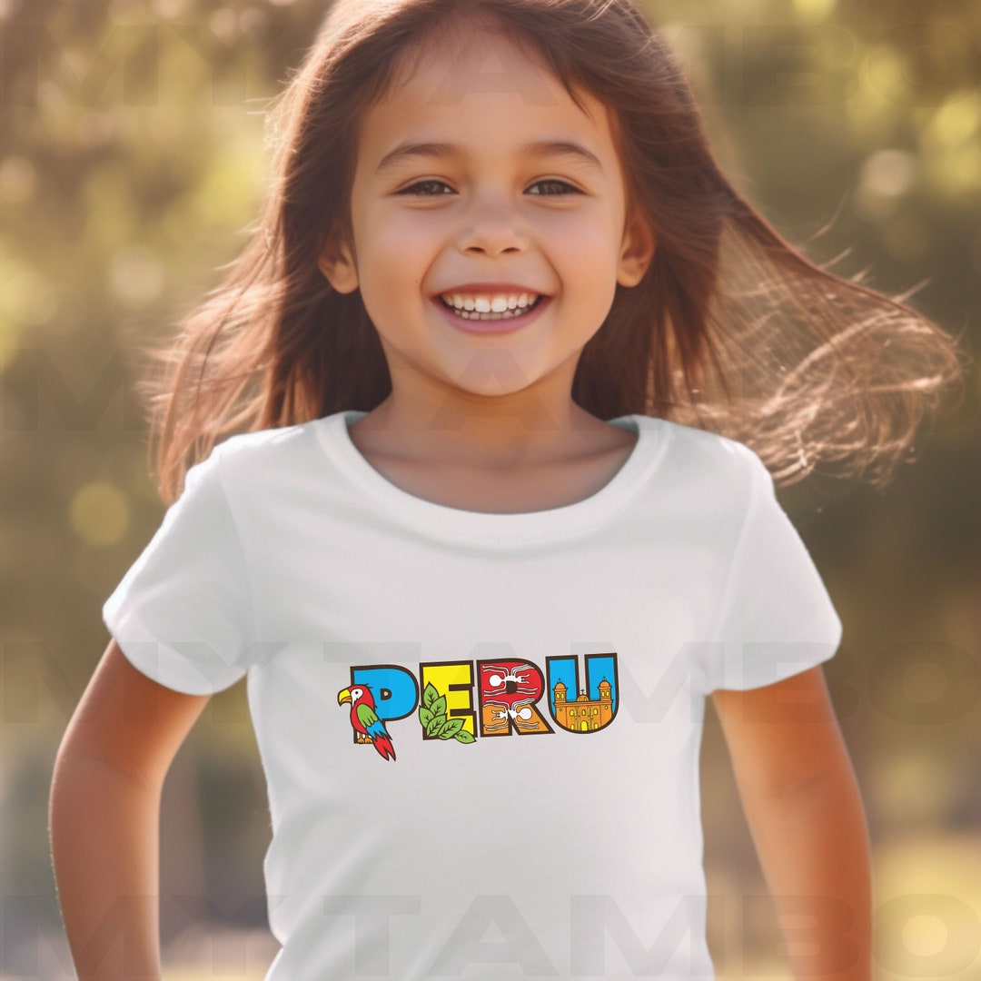 Toddler's Peruvian T Shirt, Peruvian Boy, Peruvian Girl, Peru Kids ...