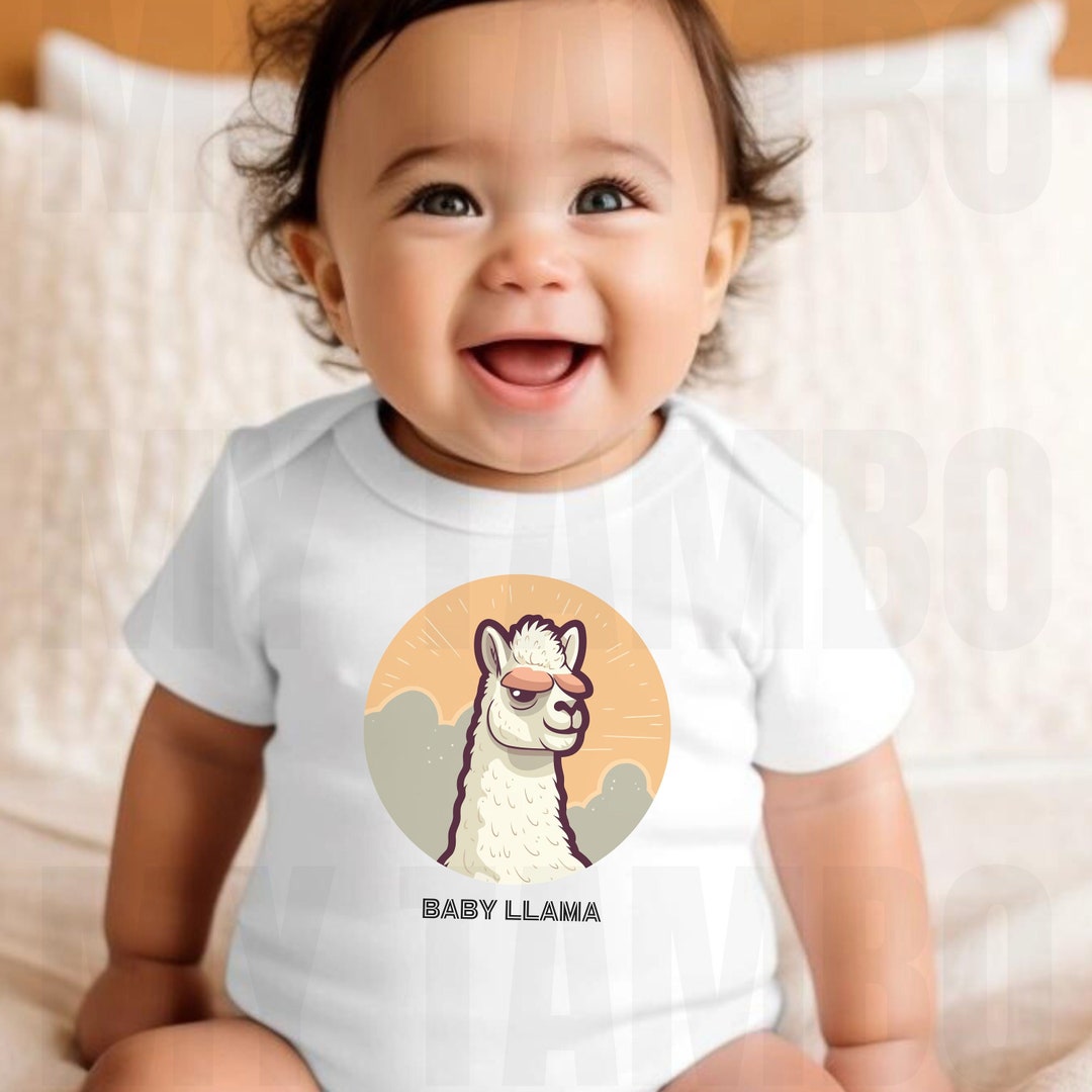 Peruvian Llama Baby Bodysuit, 100% Cotton Infant Onesie - Etsy