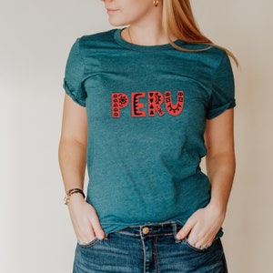 Peruvian Shirt, Moda Peruana, Latin Pride Tee - Etsy