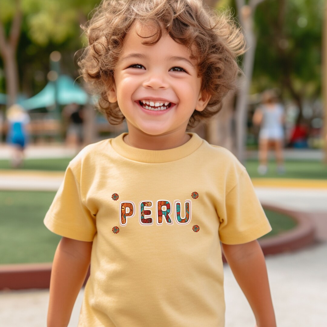 Toddler's Peruvian T Shirt, Peruvian Boy, Peruvian Girl, Peru Kids ...