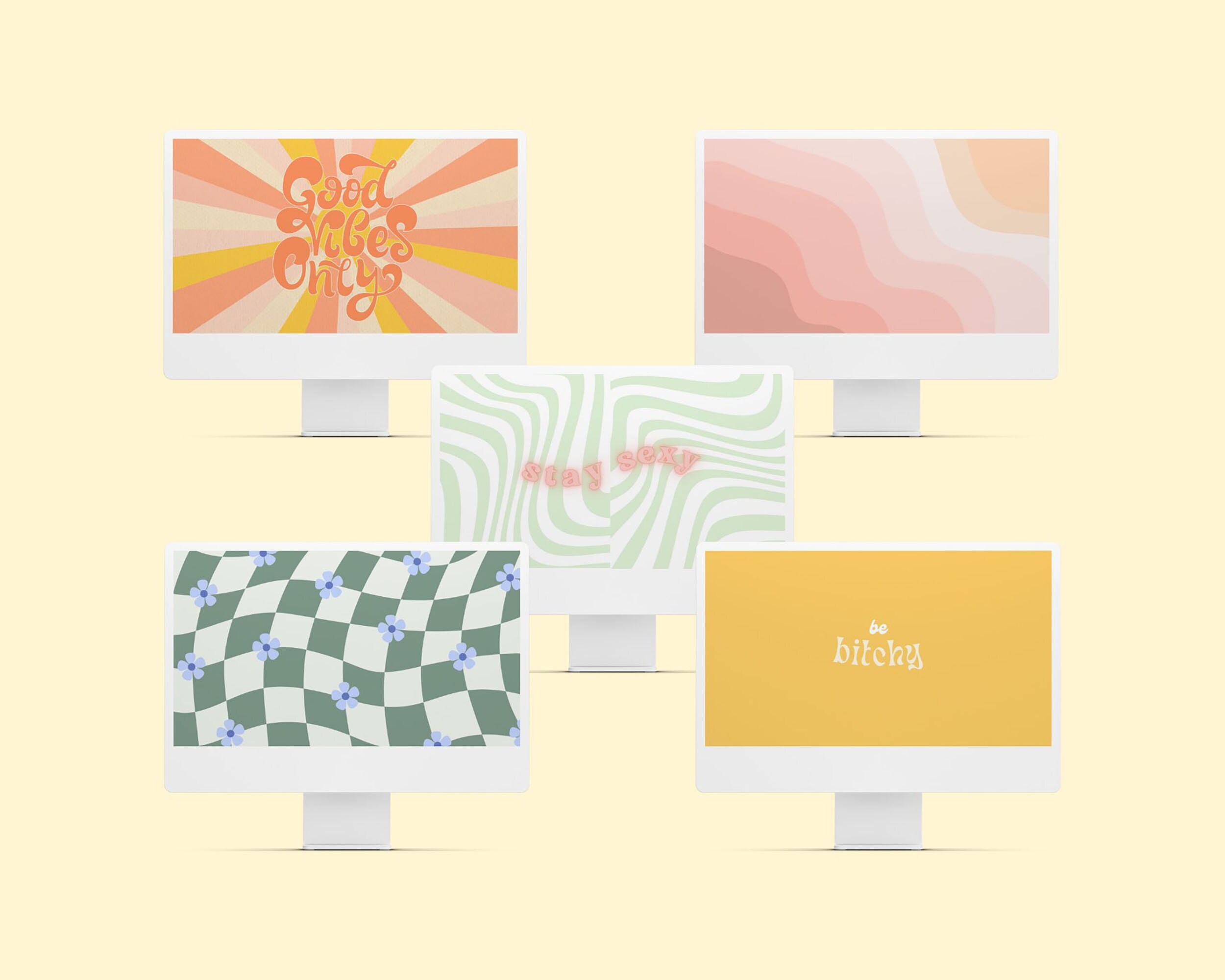 Retro Vibes Desktop, Feminist Desktop, Millennial Desktop, 90s Desktop ...