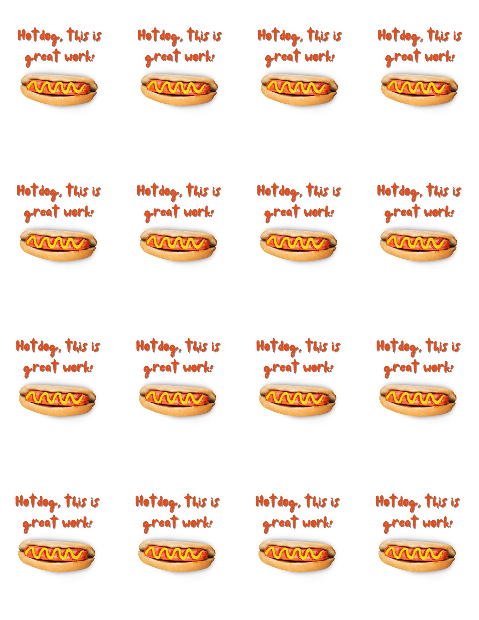 Brag Tags - Silly Puns Just for Fun - Hand Out to Deserving Students ...