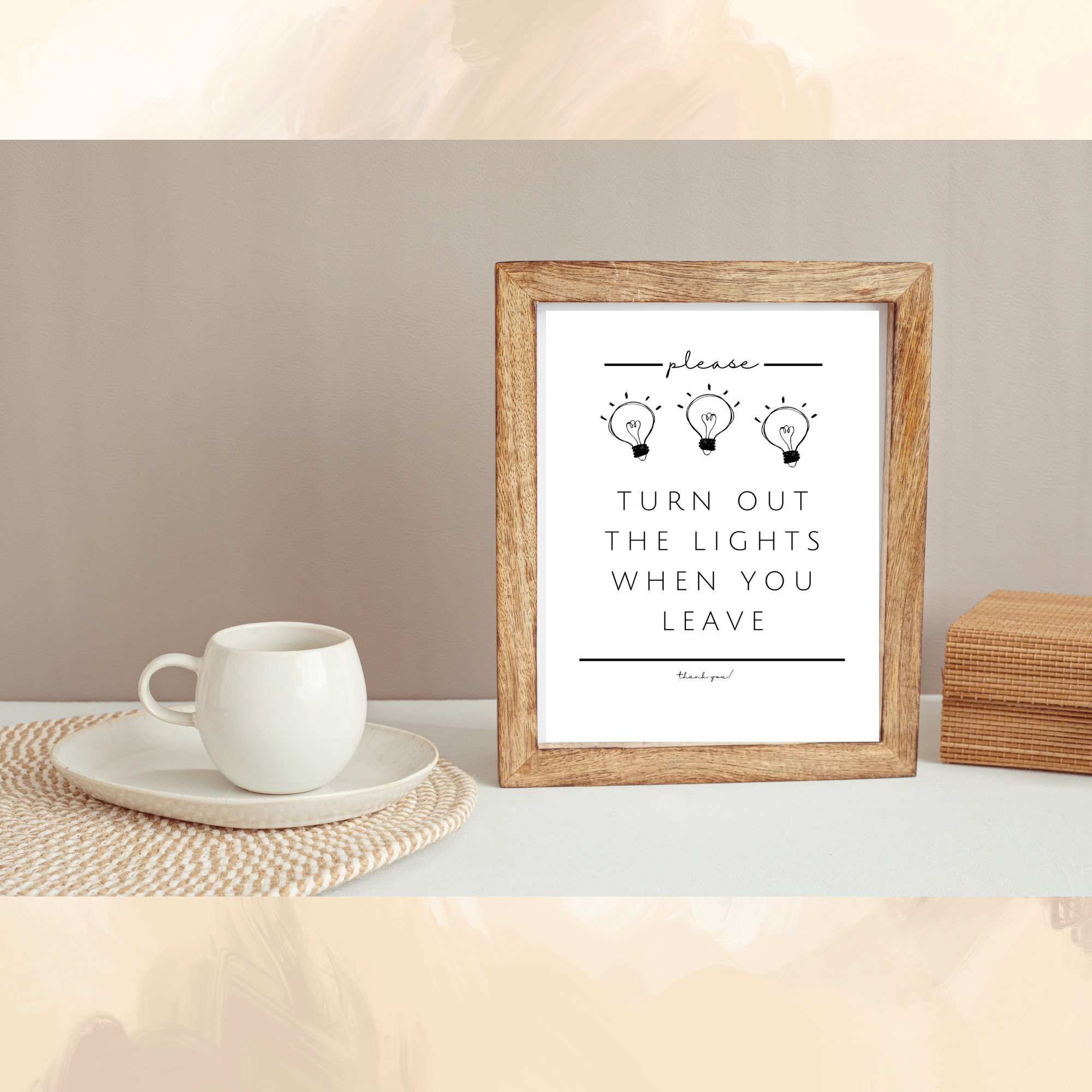 Short or Long Term Rental Signs 8 Sheets Cursive Theme - Etsy