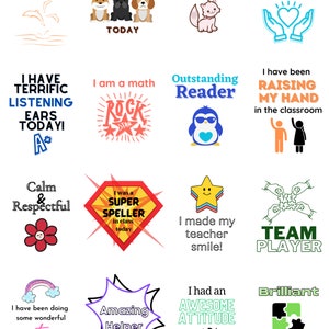 Brag Tags - Descriptive Phrases - Teacher's Will LOVE to Give These and ...