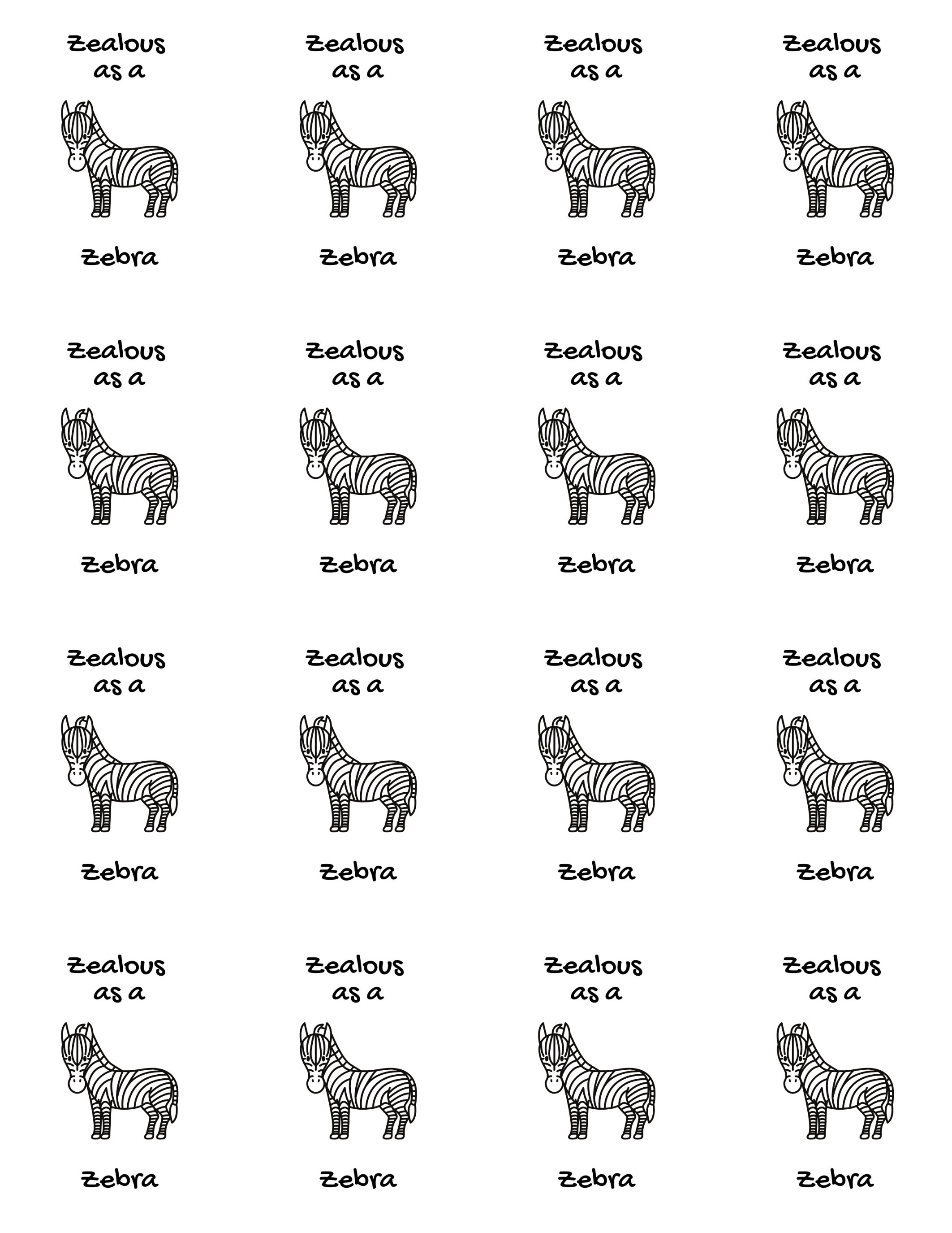 Brag Tags Animal Comparisons Set 6A Hand Out to - Etsy