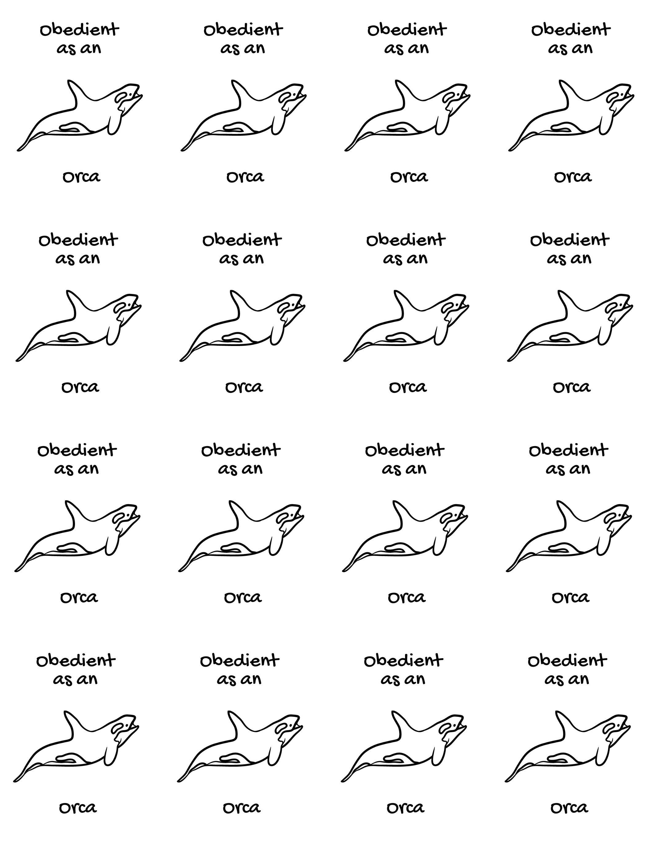 Brag Tags Animal Comparisons Set 6B Hand Out to Students - Etsy