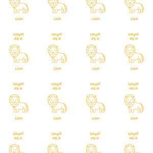 Brag Tags Animal Comparisons Set 6C Hand Out to Students - Etsy