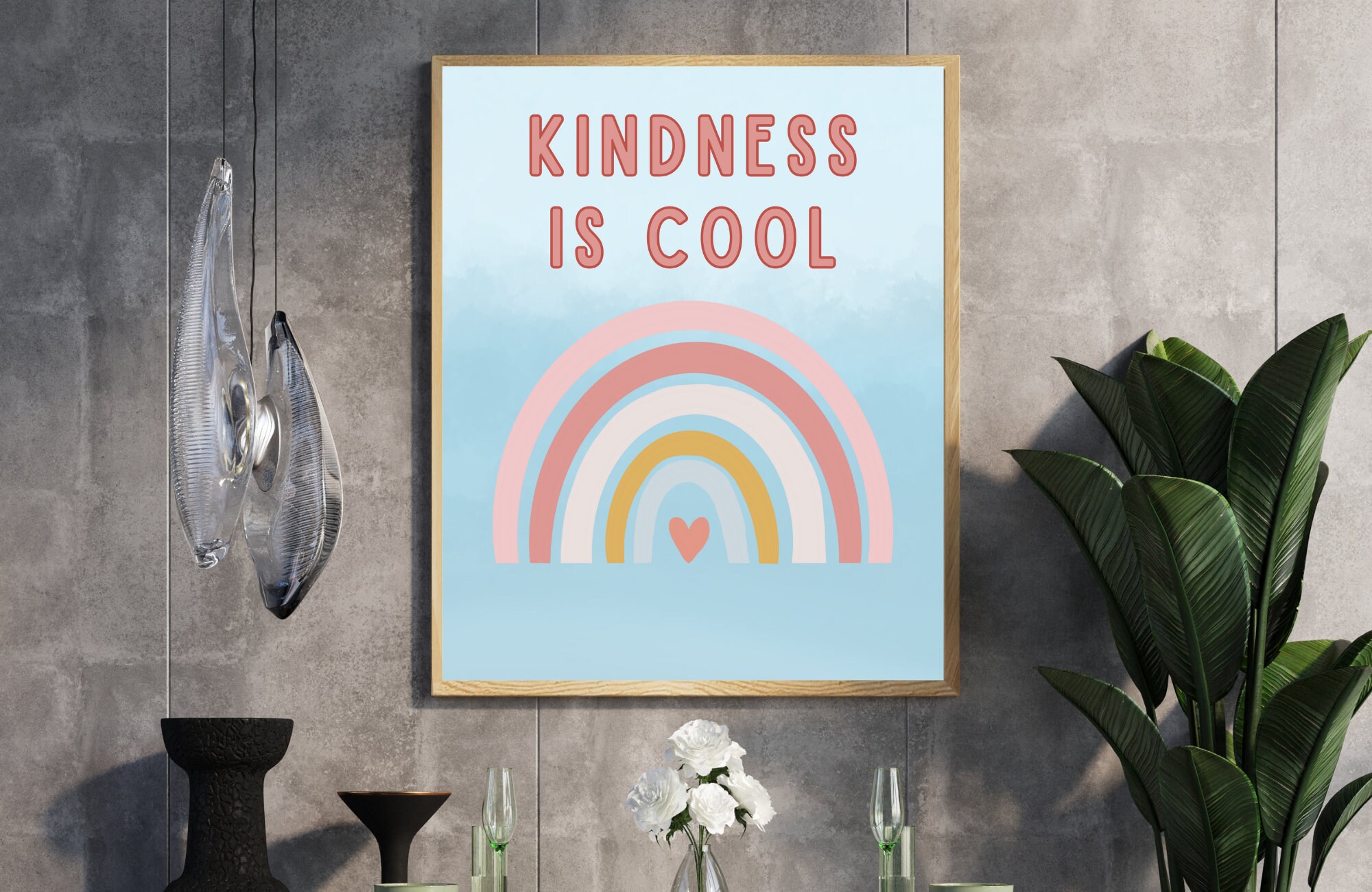 Poster PDF Kindness is Cool 18 X 24 Digital Download - Etsy