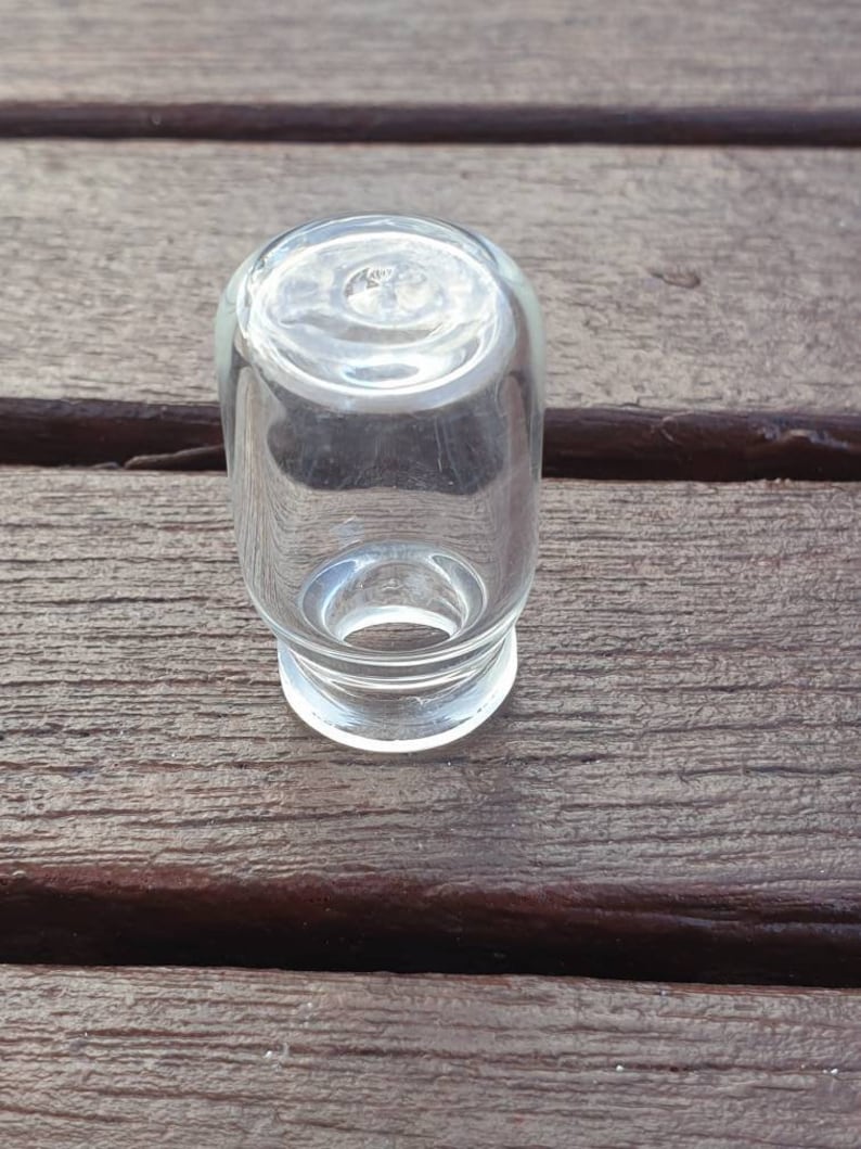 Hand Blown Replacement Miniature Travelling Ink Bottle for Inkwell ...