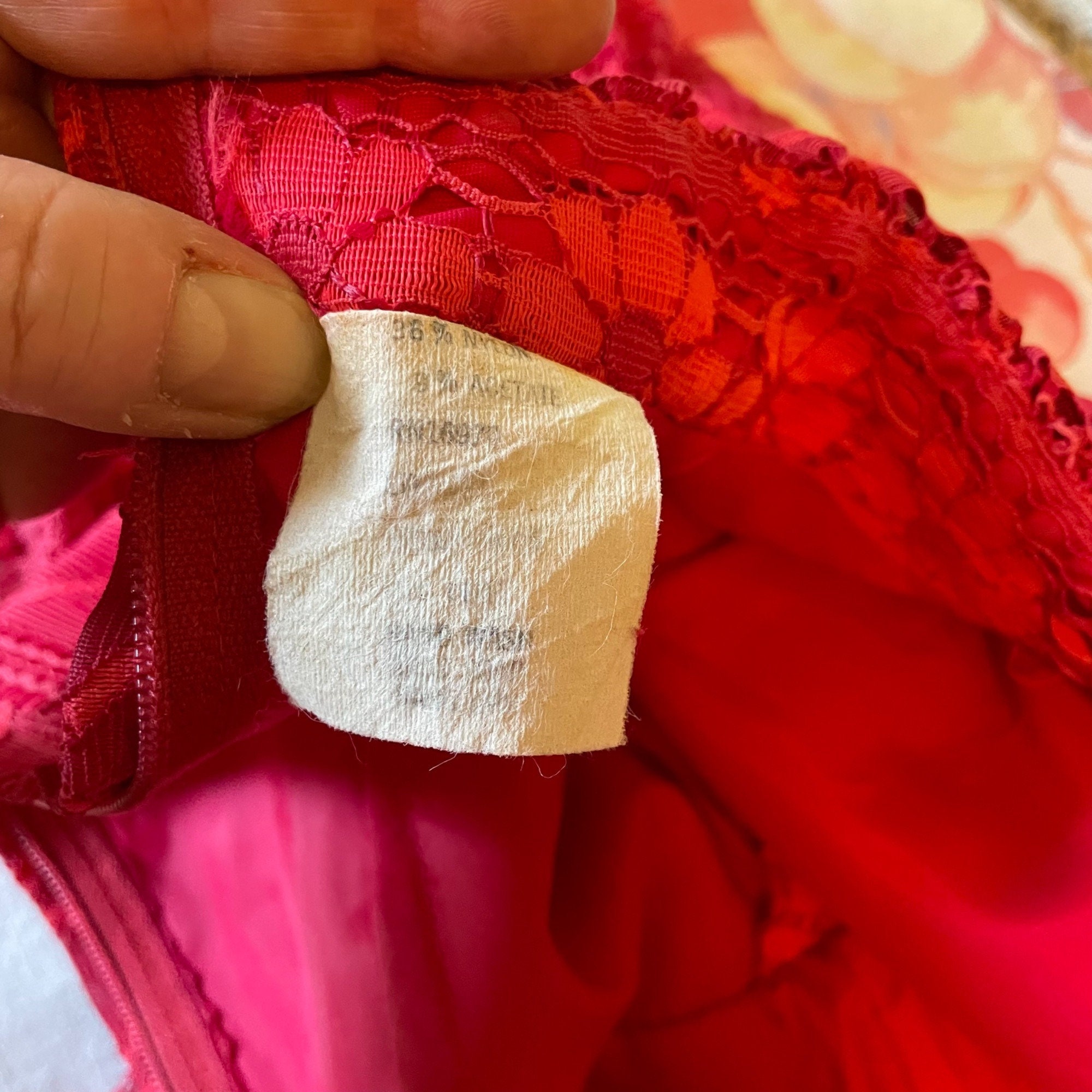 70s Vintage Joy Stevens Burgundy Lace Maxi Dress With Mutton Chop ...