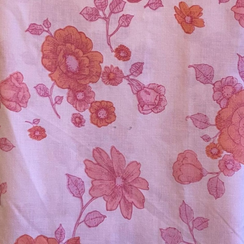 Flat Sheets Floral Pastel - Etsy