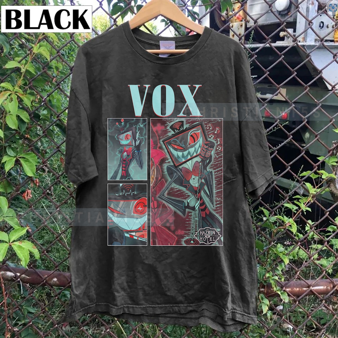 Hazbin Hotel Characters Vox Shirt, Vox Hazbin Hotel Shirt, Vox Velvet ...